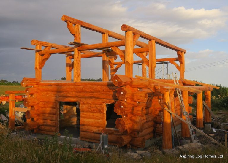 Current Projects - Aspiring Log Homes